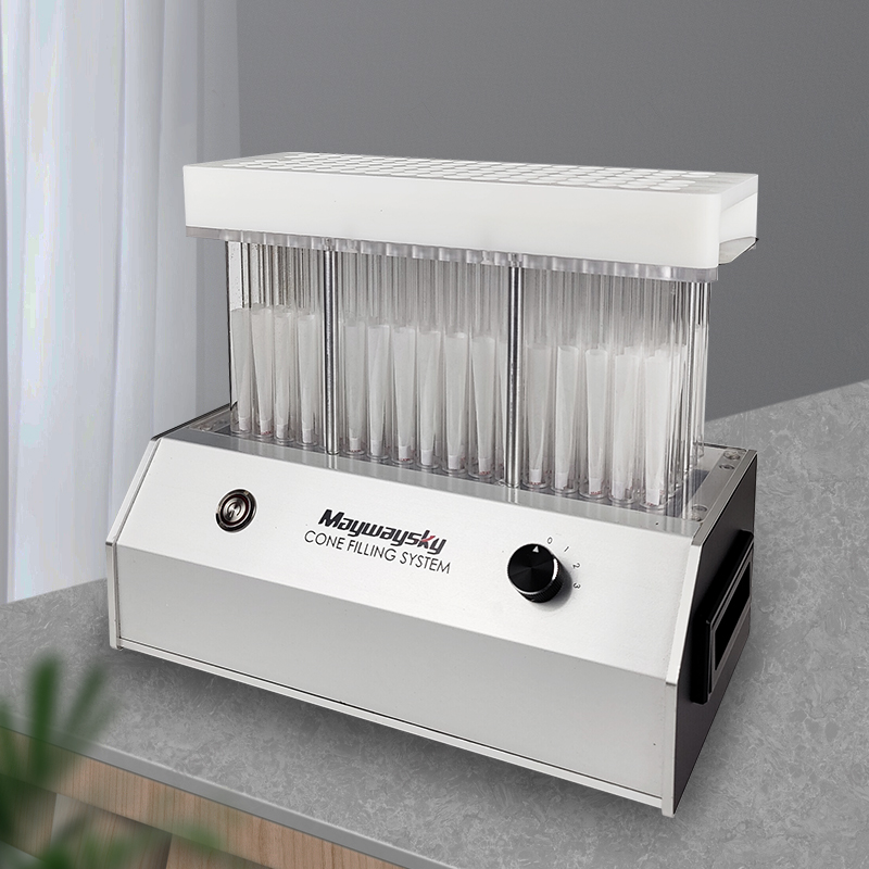 Cone Filling Machine For 109mm Cone Filler Machine Cone Packing Device ...