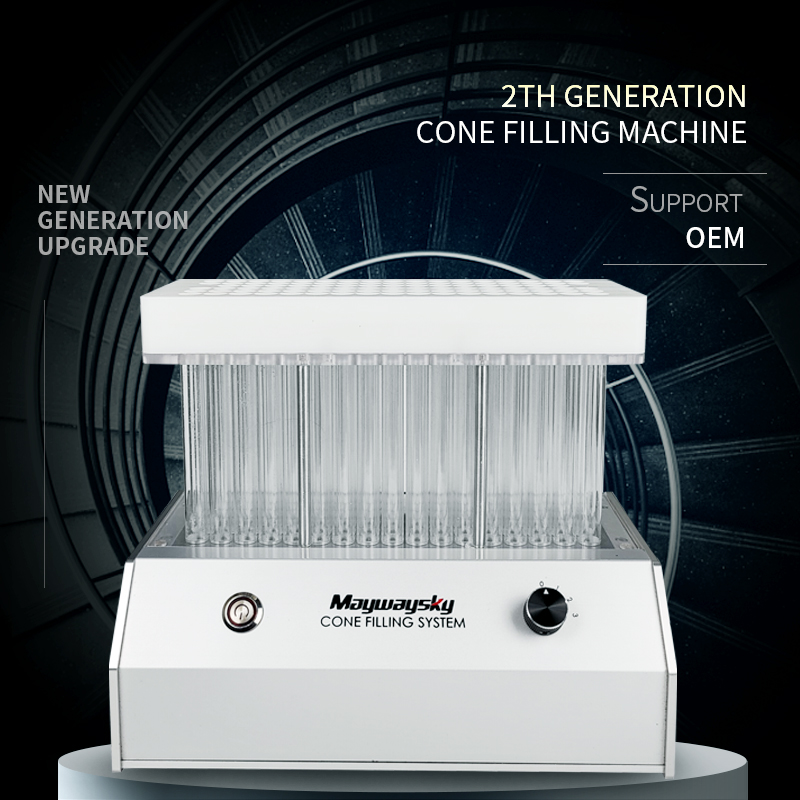 Cone Filling Machine For 109mm Cone Filler Machine Cone Packing Device ...